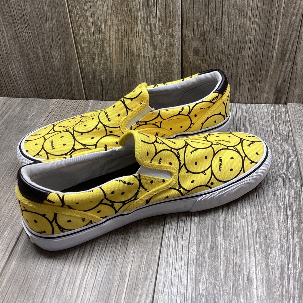 Airwalk Waride Shoes Sneakers Smile Smiley Face Yello… - Gem